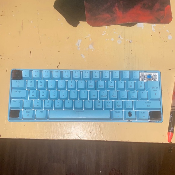 Computers, Laptops & Parts | Mechanical 6 Percent Keyboard With Blue ...